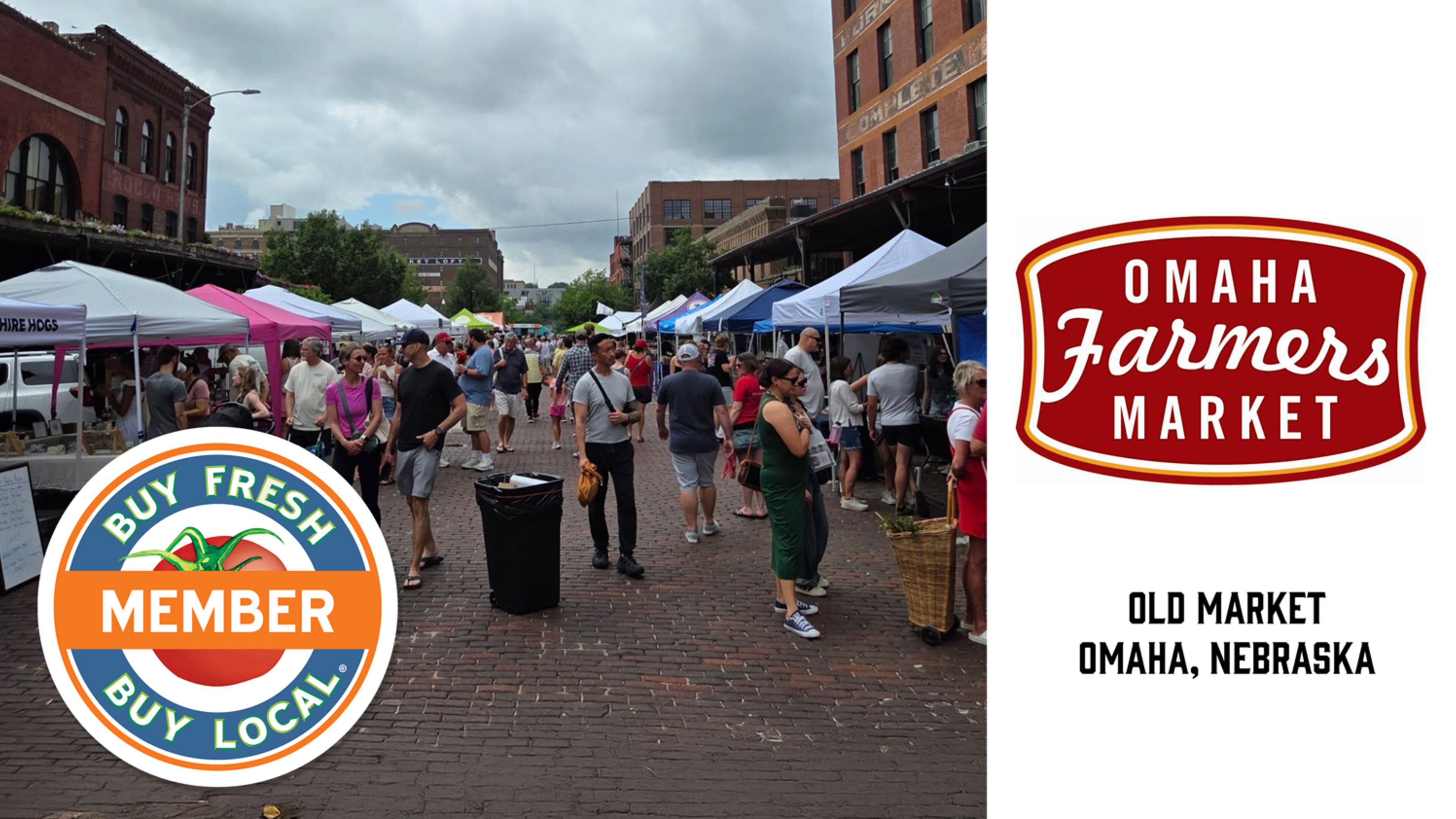 Member Spotlight: Omaha Farmers' Market - Old Market | Buy Fresh Buy ...